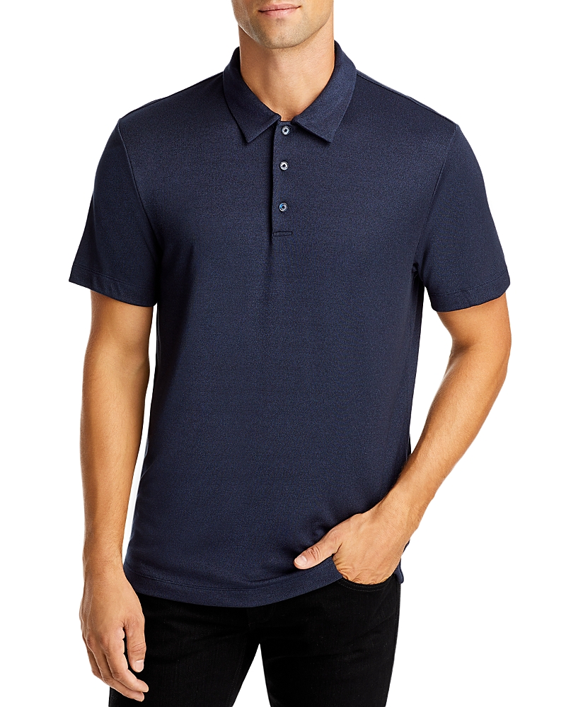 THEORY bron anemone jersey polo shirt
